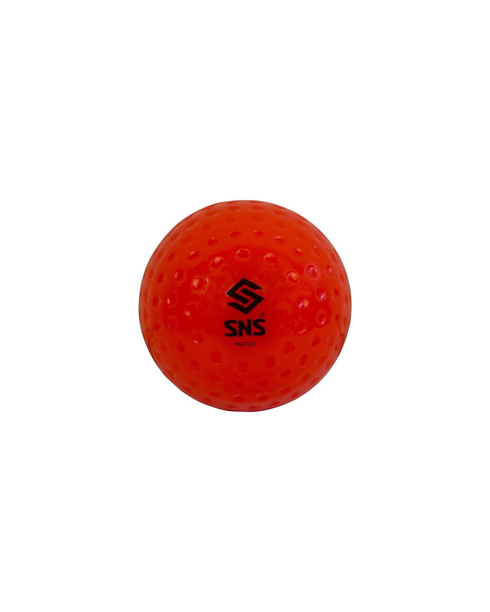 SNS Match Dimple Hockey Balls - Box of 6 (Orange) - SNS HOCKEY